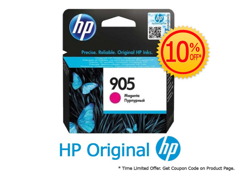 Buy Original HP 905 Magenta Ink Cartridge (T6L93AA) | Free Express ...