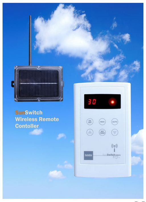Sunbather Wireless Sun Switch Solar Controller by Pool Superstore