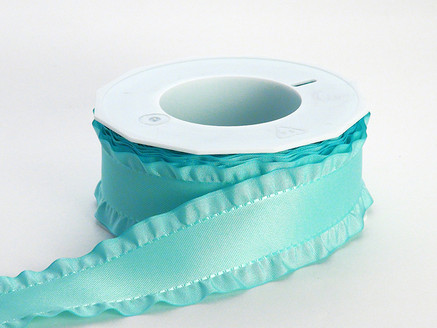 Double Ruffle Bridal Ribbon