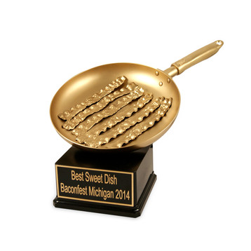 Golden Bacon Pan Trophy