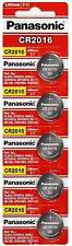 100 Pack CR2016 DL2016 ECR2016 3V Lithium Coin Battery By Panasonic ...