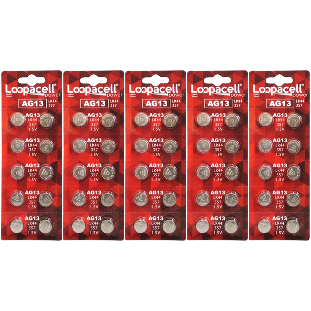 50 Pack of LR44/AG13/357 Laser Pointer Batteries - TheBatterySupplier.Com