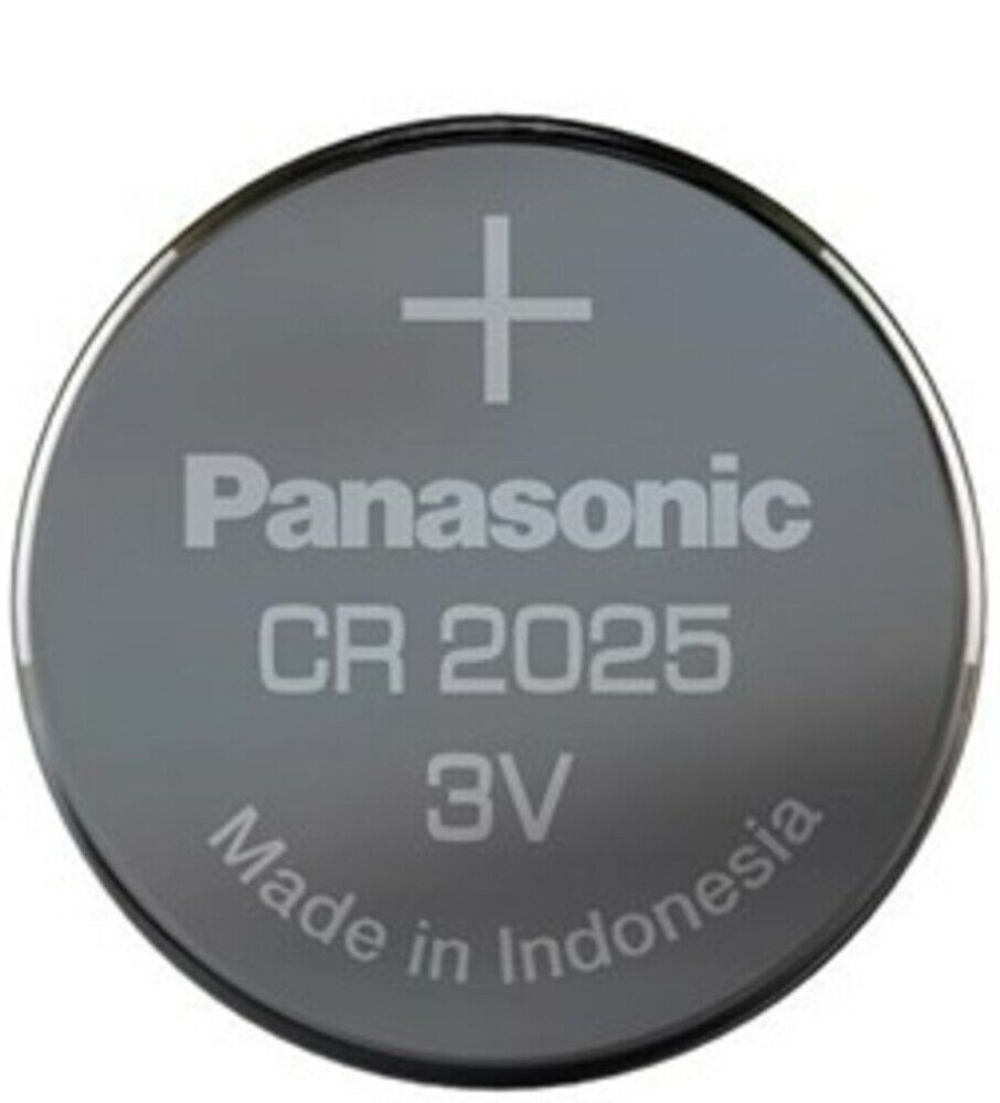 Panasonic CR2025 ECR2025 LM2025 KCR2025 3V Lithium Button Cell Coin ...