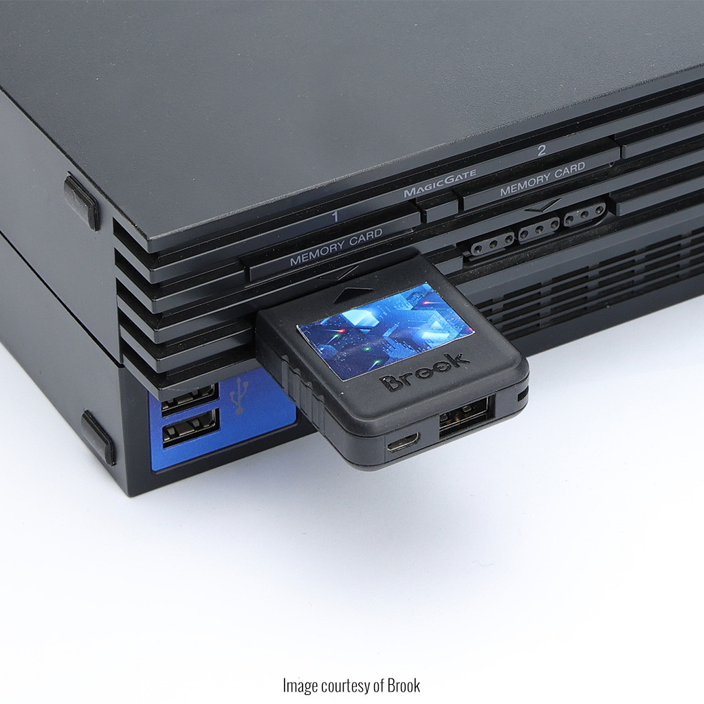 Brook Wingman PS2 PS1 Adapter Focus Attack