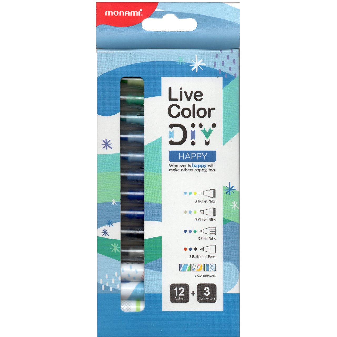 Live Color DIY (Make-Your-Own) Twin-Tip Highlighter-Marker Pen Kit ...