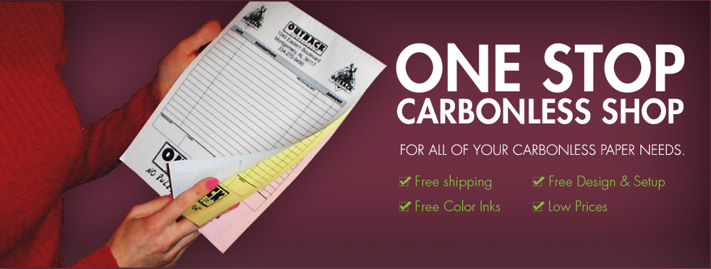 Custom Carbonless Forms and Paper | Carbonless.com