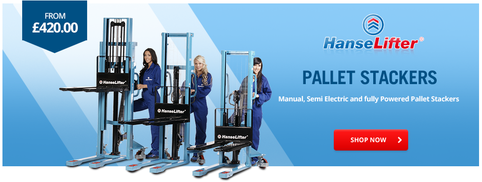 Bluetruck | HanseLifter | Pallet stackers | Lift tables UK | Pallet trucks