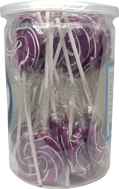 Swirly Pops 24 Lollipops purple | Confectionery World