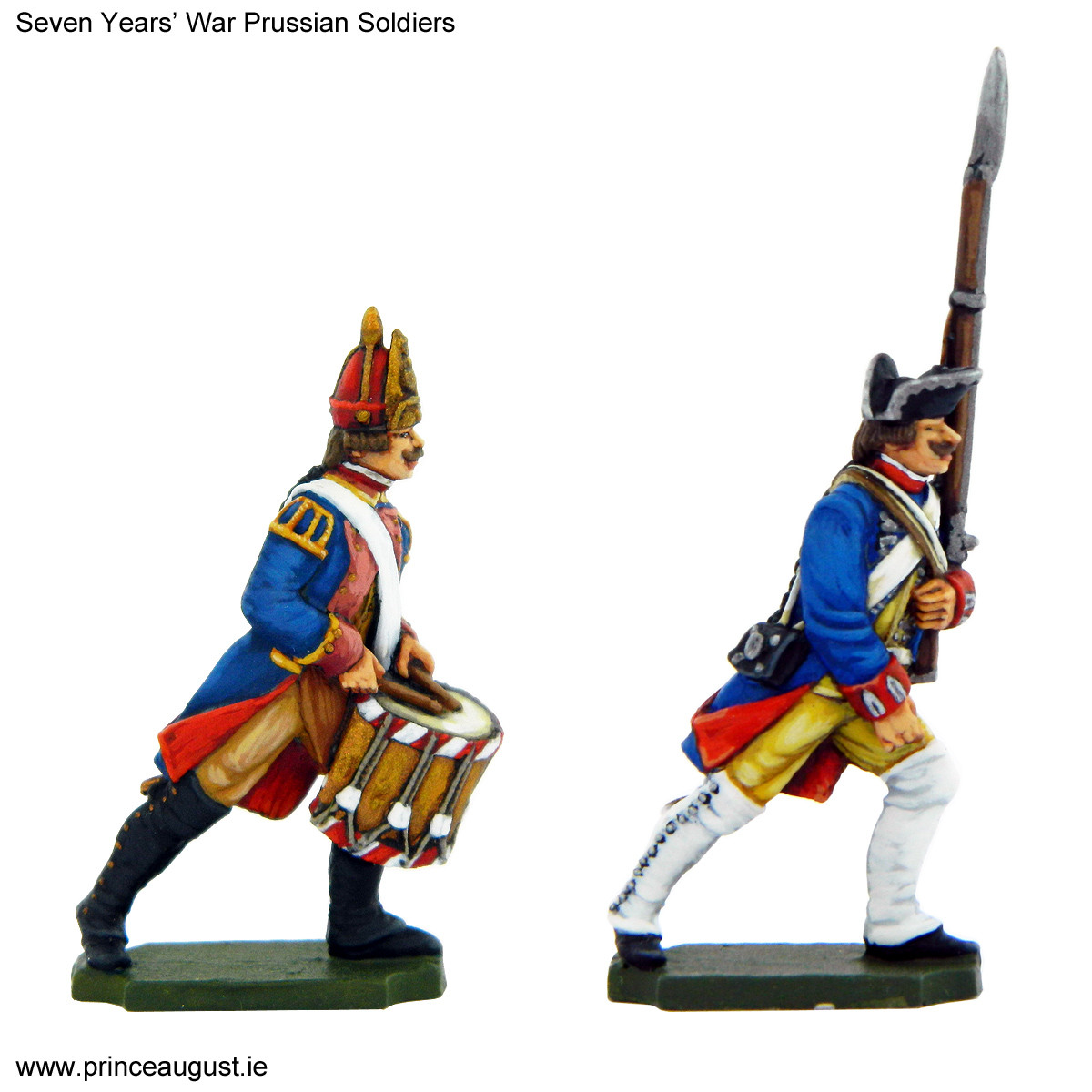 Seven Year War | Prussian Fusilier and Guard Regiment Infantry