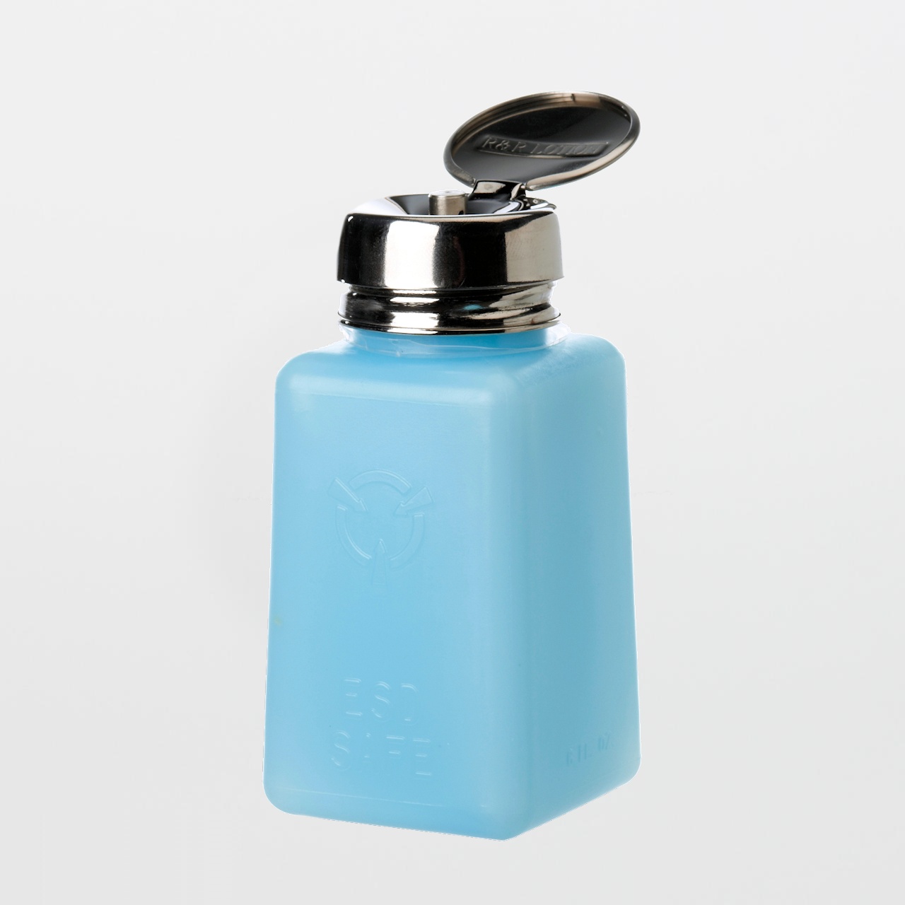 6 oz. ESD-Safe Solvent Dispenser (Anti-Splash Pump) - SOSCleanroom.com