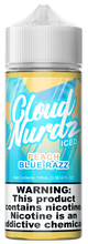 Peach Blue Razz Freeze - Cloud Nurdz eLiquid 100ml - Caterpillar Vapes