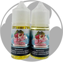 Iced White Peach Strawberry - Hi-Drip Salt 30ml E-Liquid - Caterpillar ...