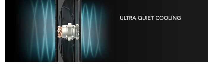 Home Theater Entertainment Center AV Cabinet Cooling Fans