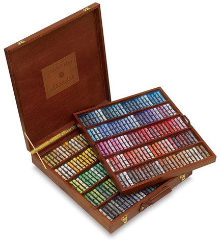 Sennelier Soft Pastels - ‘Royal’ Wooden Box Set of 250 - Atlantis Art ...