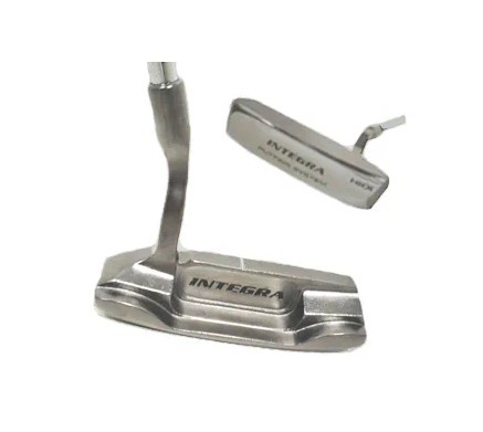 Integra Gun Metal Blade Golf Putter Custom Built! (INTGMETAL)