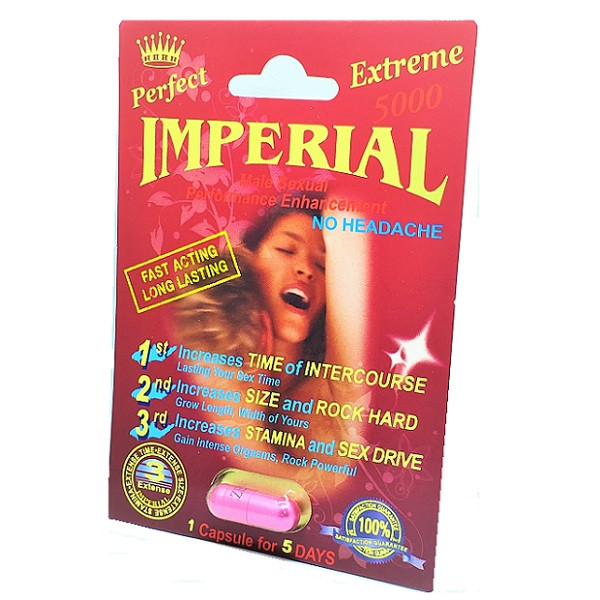 Imperial Extreme 2000mg Male Sexual Performance Enhancement Pill 24ct
