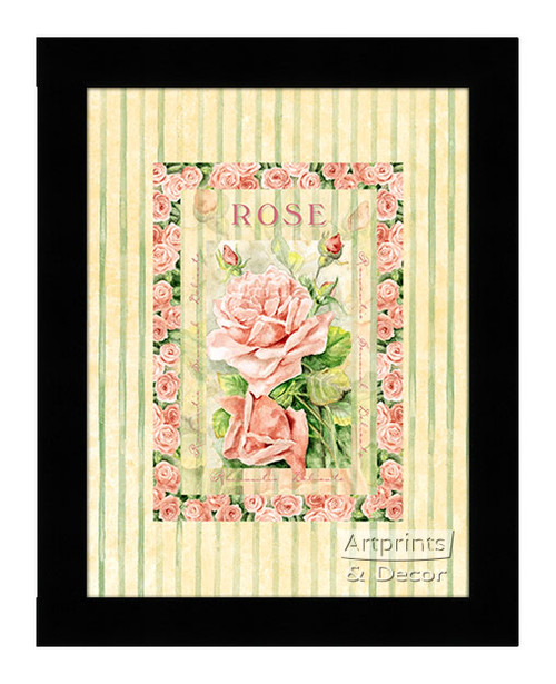 Rose, Framed Art Print by Vicky Howard at ArtPrintsAndDecor.com
