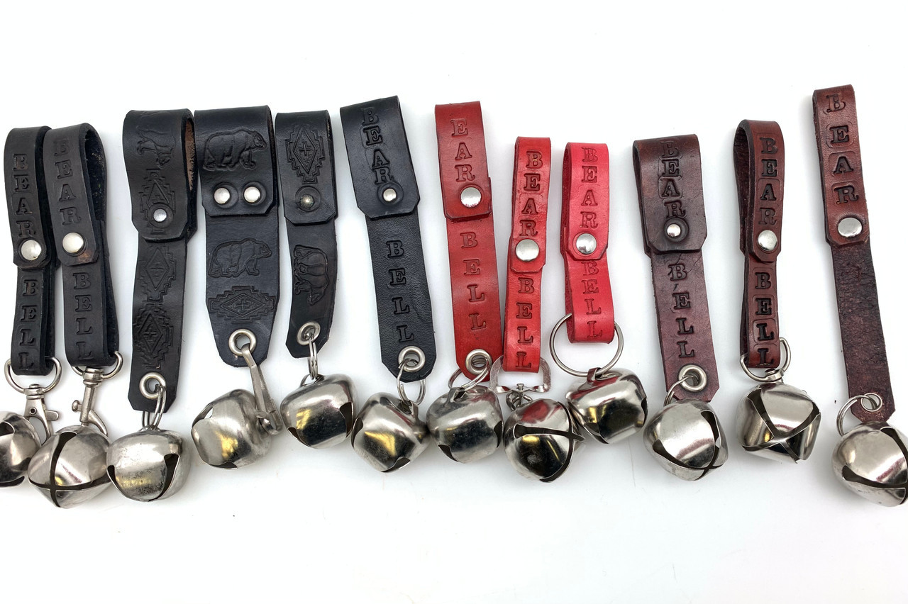 BEAR BELL WITH BELT LOOP REAL LEATHER - Western Varieties