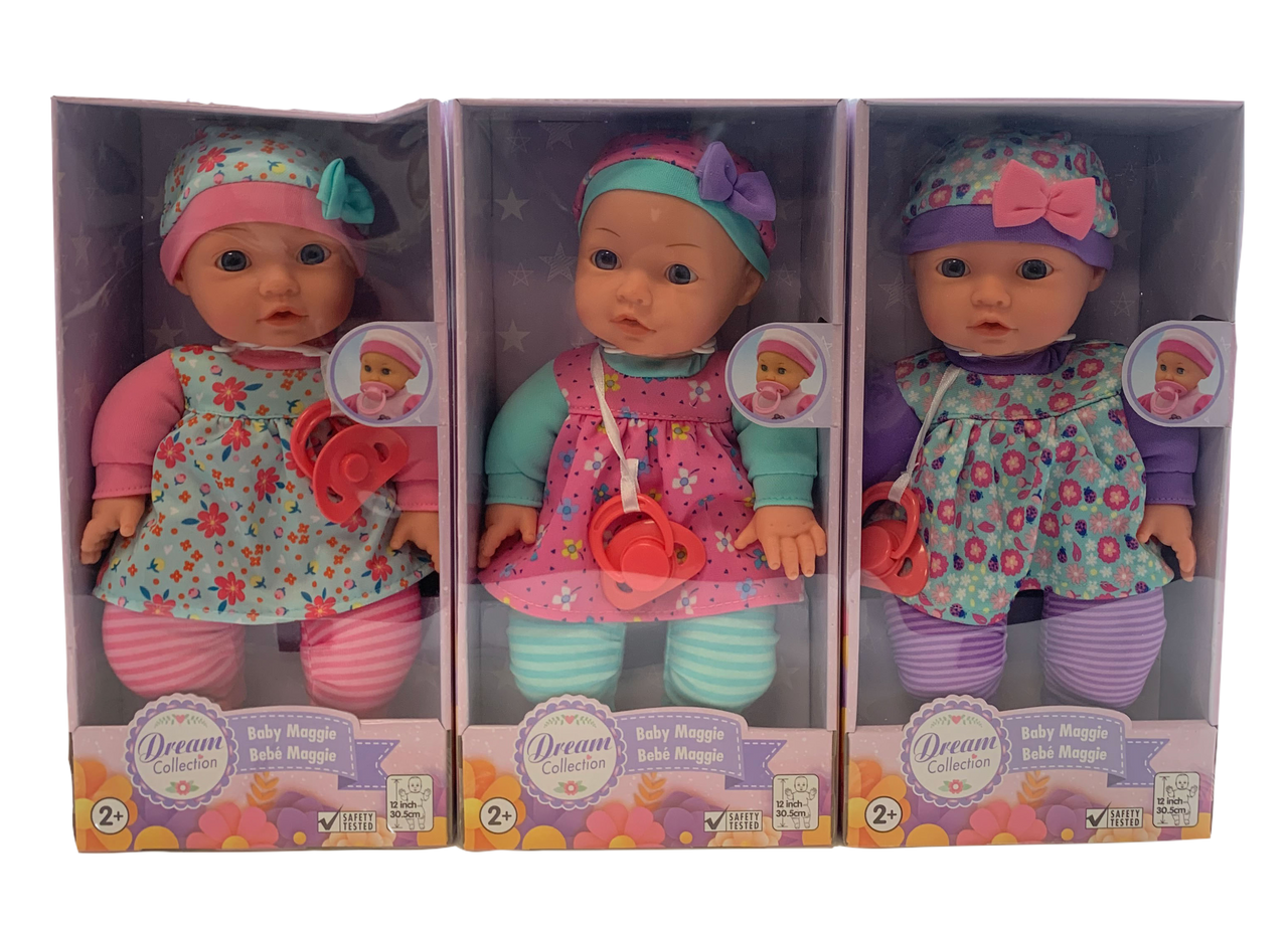 BABY MAGGIE 12" ASST GIGO - Western Varieties