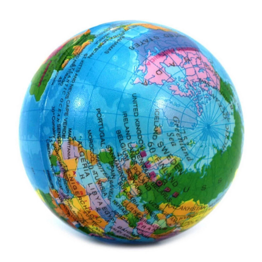 GLOBE BALL WORLD MAP - Western Varieties