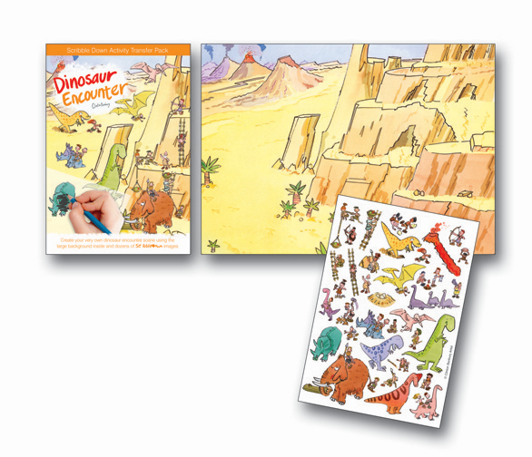 Scribble Down Dinosaur Encounter