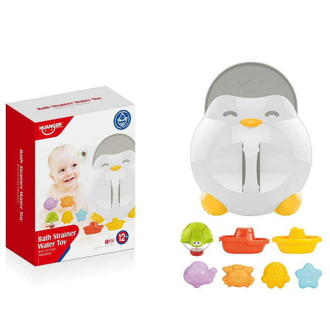 BATH STRAINER WATER TOY 8pcs