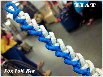 How to make the Fox Tail Bar? - Mr Paracord