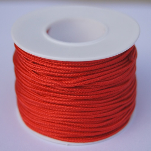 Red Micro Cord 1.18mm - 125ft