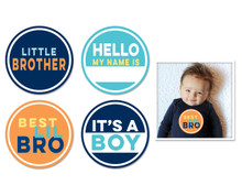 Sticky Bellies Sticker Sets - Little Brother