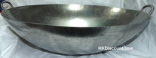 28 Inch Carbon Steel Two Handles Wok - K. K. Discount Store