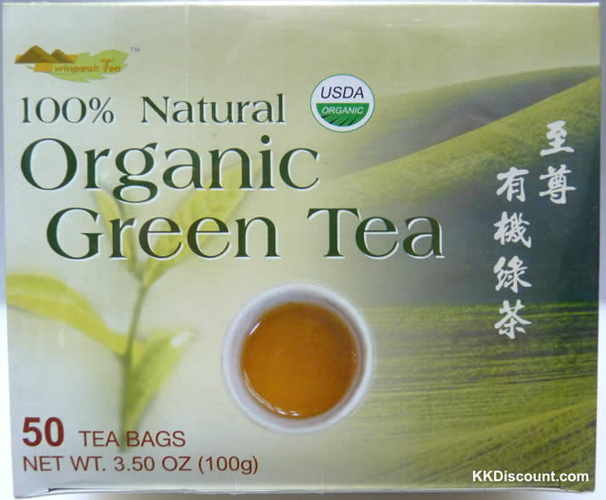 Organic Chinese Green Tea Box - K. K. Discount Store