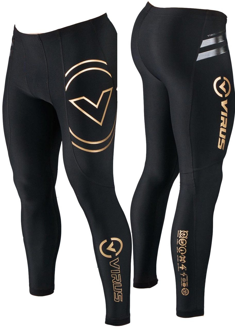 Virus Mens Energy Series Bioceramic Compression V2 Tech Pants Au9