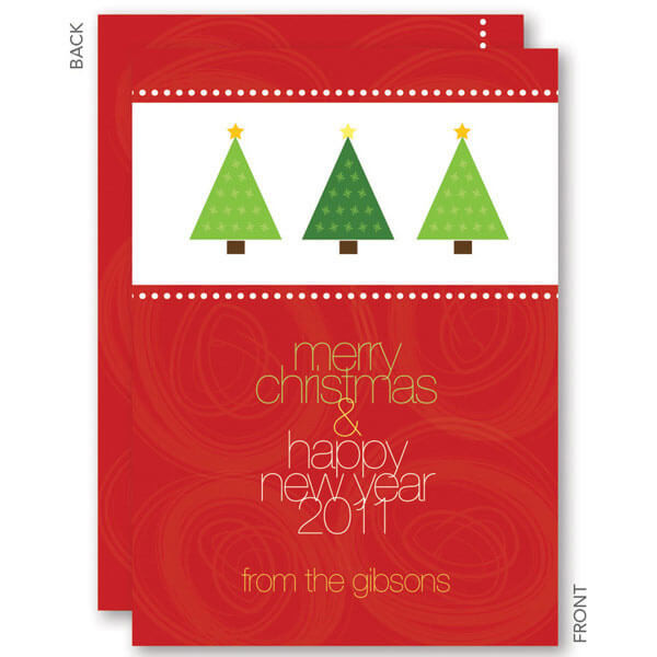 Personalized christmas cards no photo store