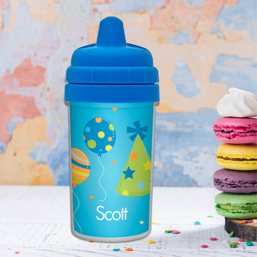 Boy Birthday Cheers Sippy Cup | Spark & Spark