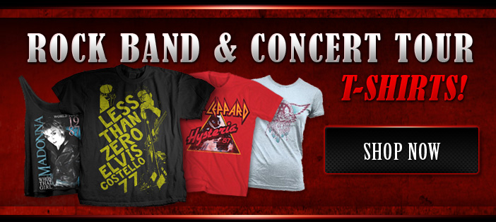 Rock n Roll Music T-shirts, Rocker Clothing & Accessories | Rocker Rags