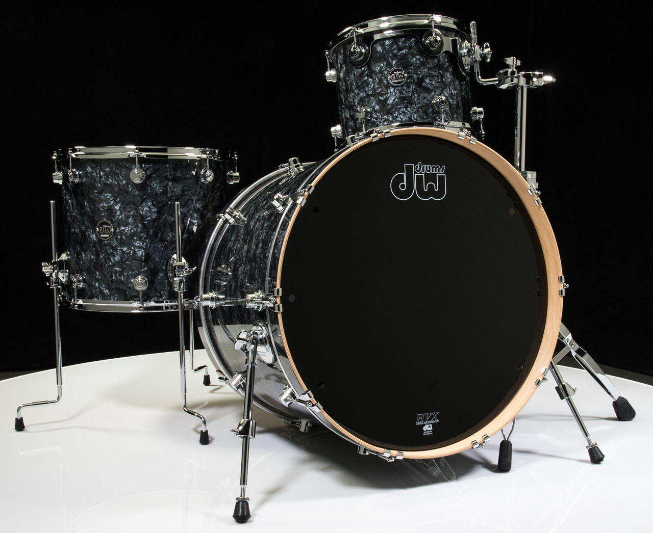 DW Performance Series 3pc Shell Pack 13/16/24 Black Diamond