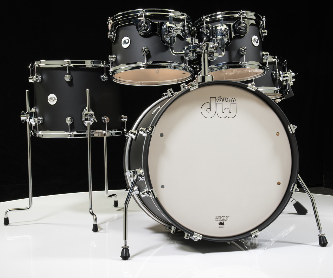 DW Design Series Frequent Flyer 5pc Shell Pack in Black Satin