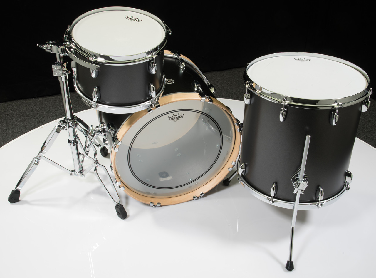 Gretsch Brooklyn 3pc Satin Black Metallic