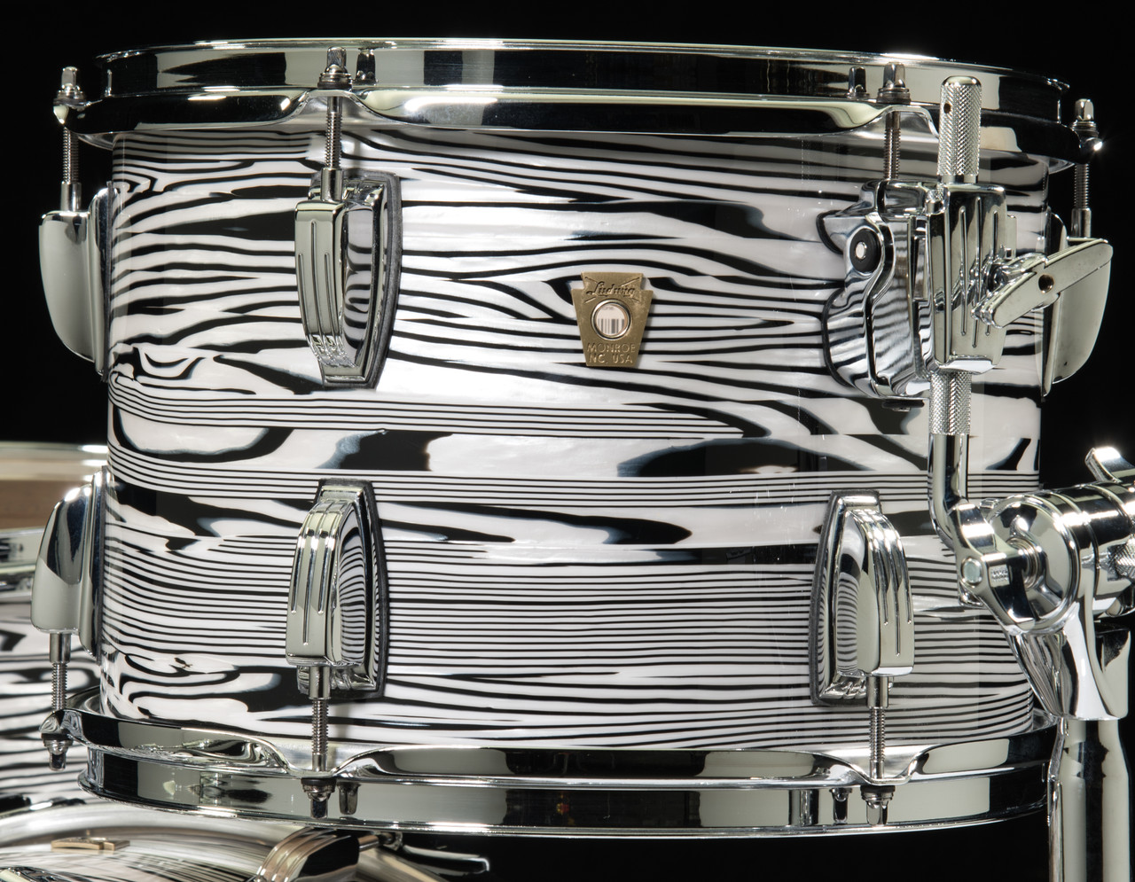 Ludwig Classic Maple FAB 3pc Shell Pack - White Strata