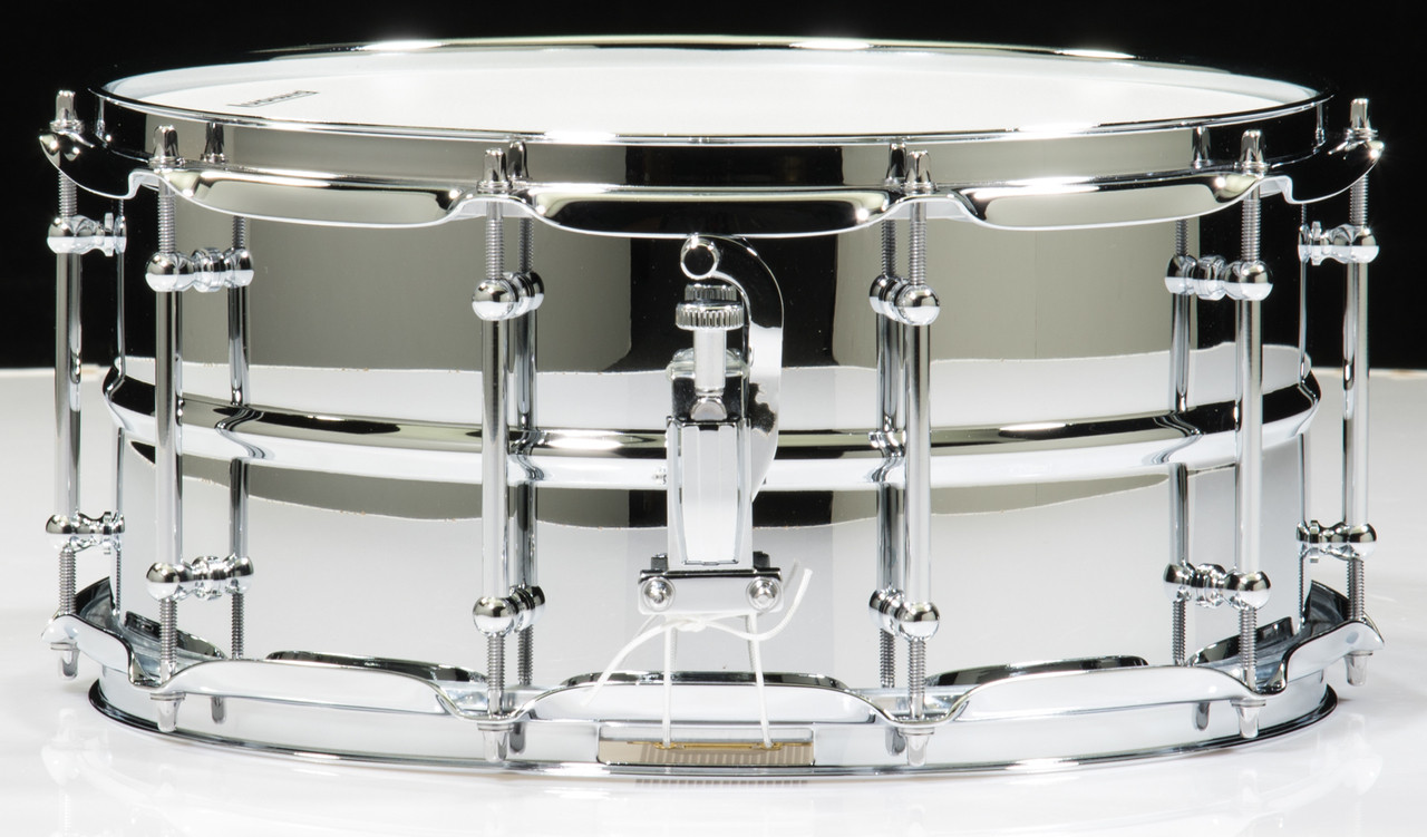 Ludwig 6.5x14 Supralite Steel Shell Snare Drum