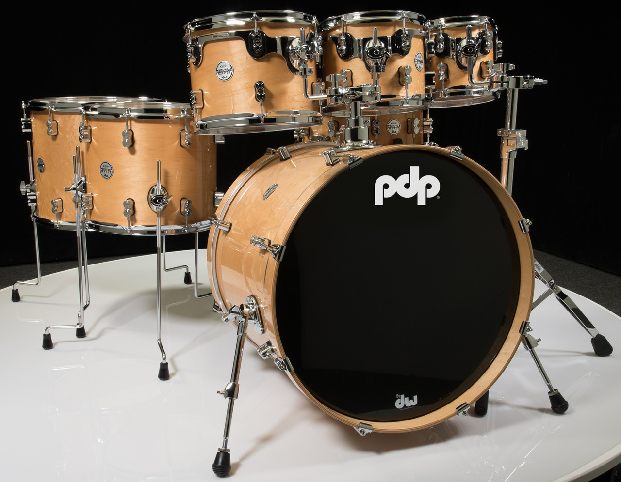 Pdp Concept Maple Natural 7pc Shell Pack 8101214162214sd