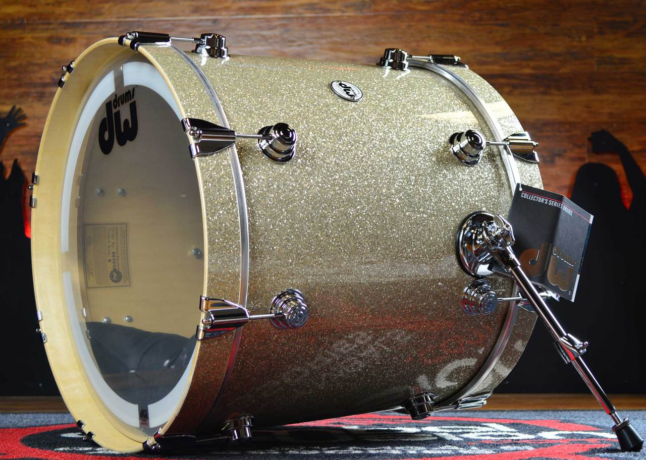 DW Collector's Series Bass Drum 18x20 - Broken Glass