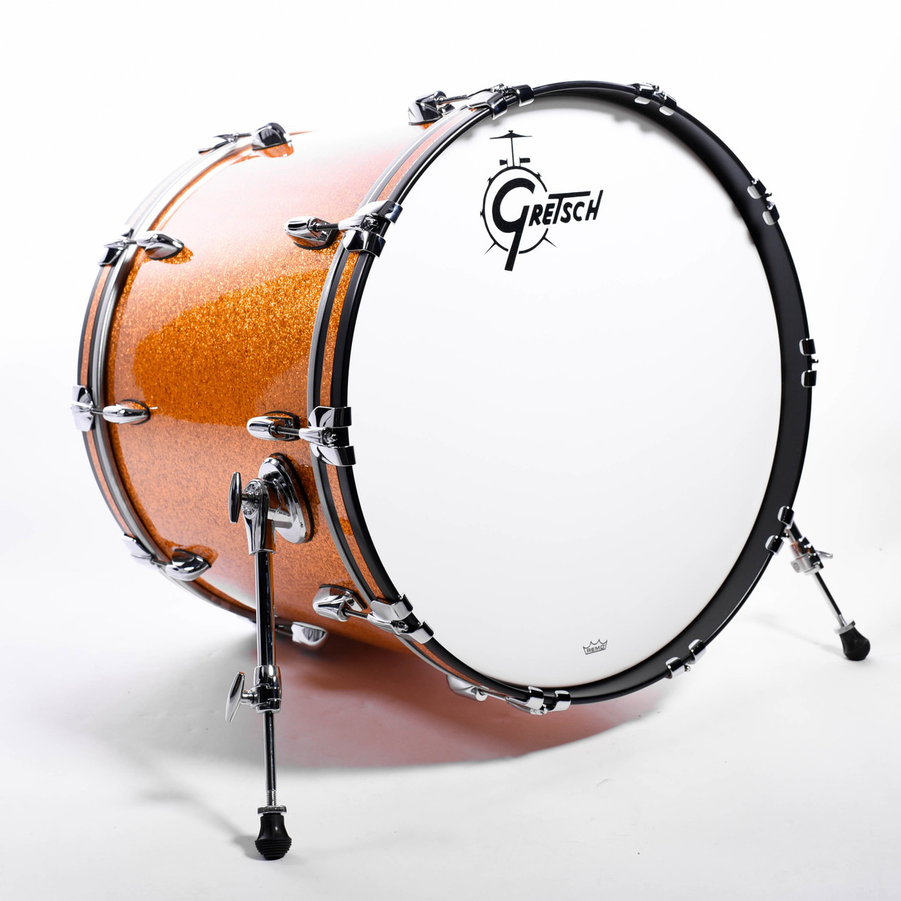 Gretsch Brooklyn Series 4pc Shell Pack w/ 22" Bass Drum - Gold Sparkle