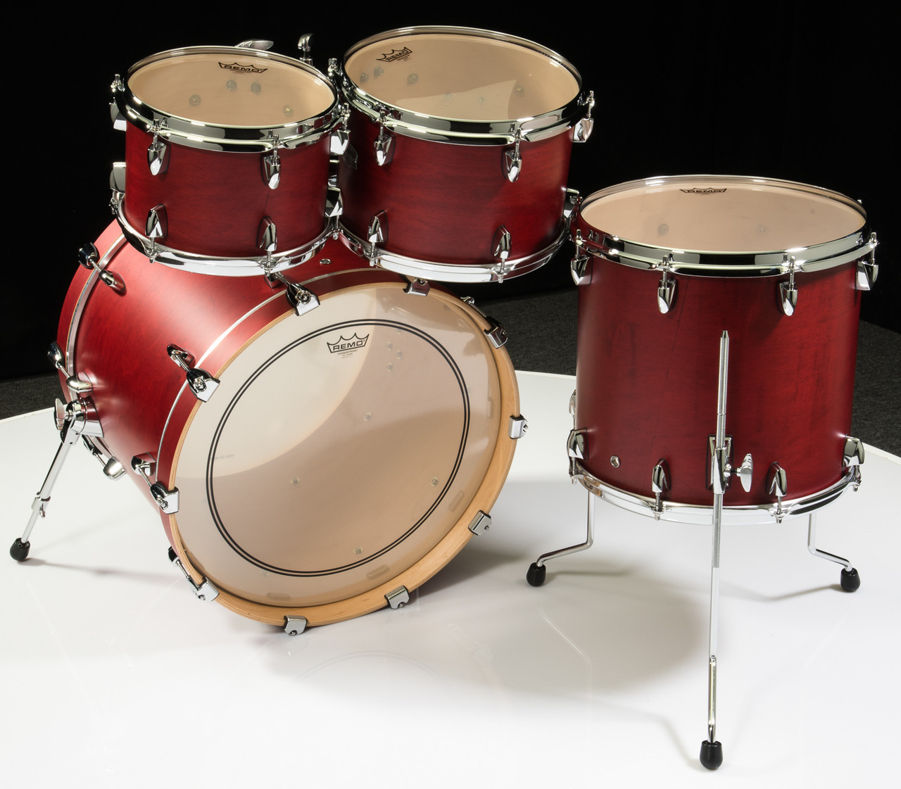 Yamaha Tour Custom 4pc Shell Pack 10/12/14/20- Candy Apple Satin