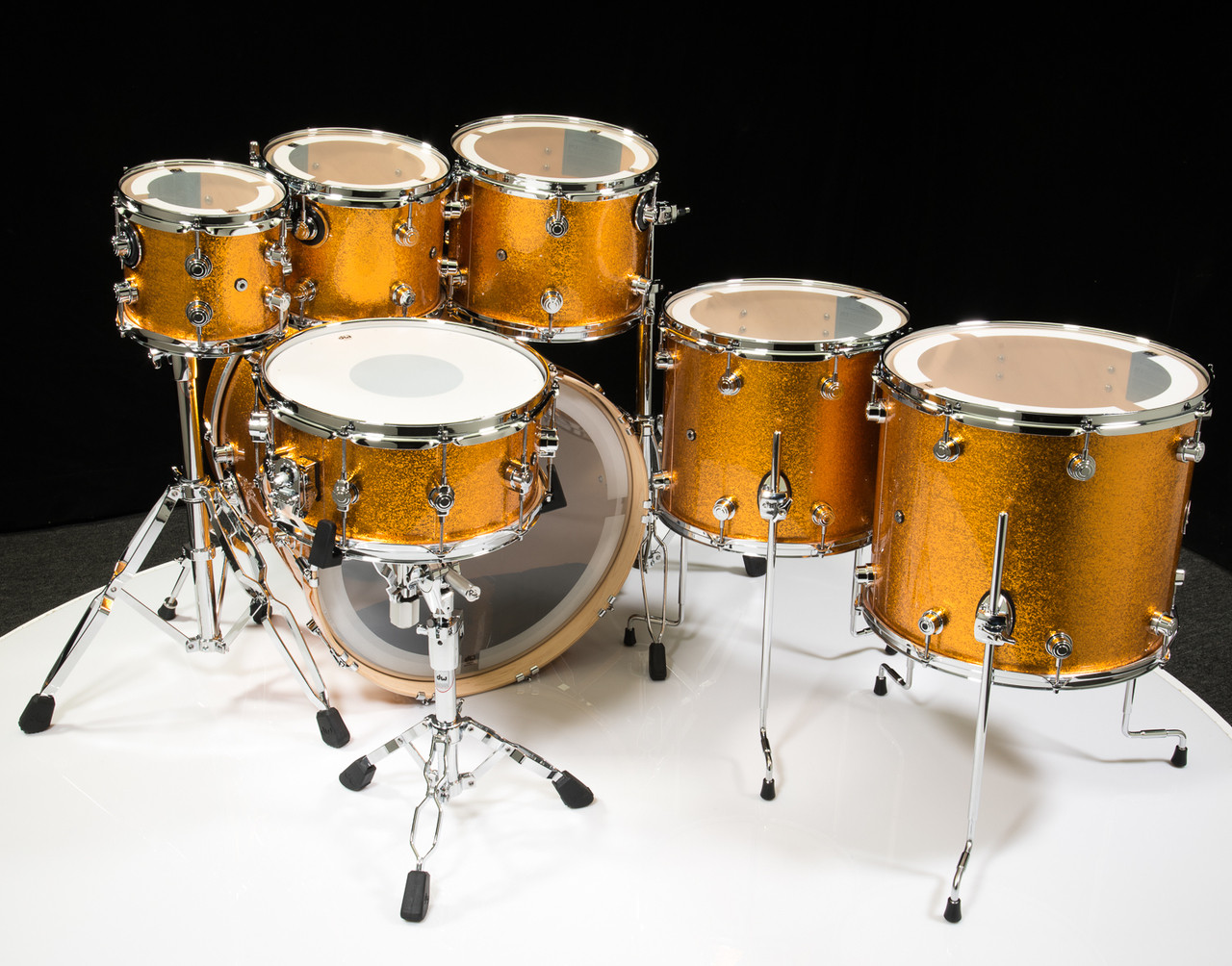 DW Performance Series 7pc Shell Pack Gold Sparkle