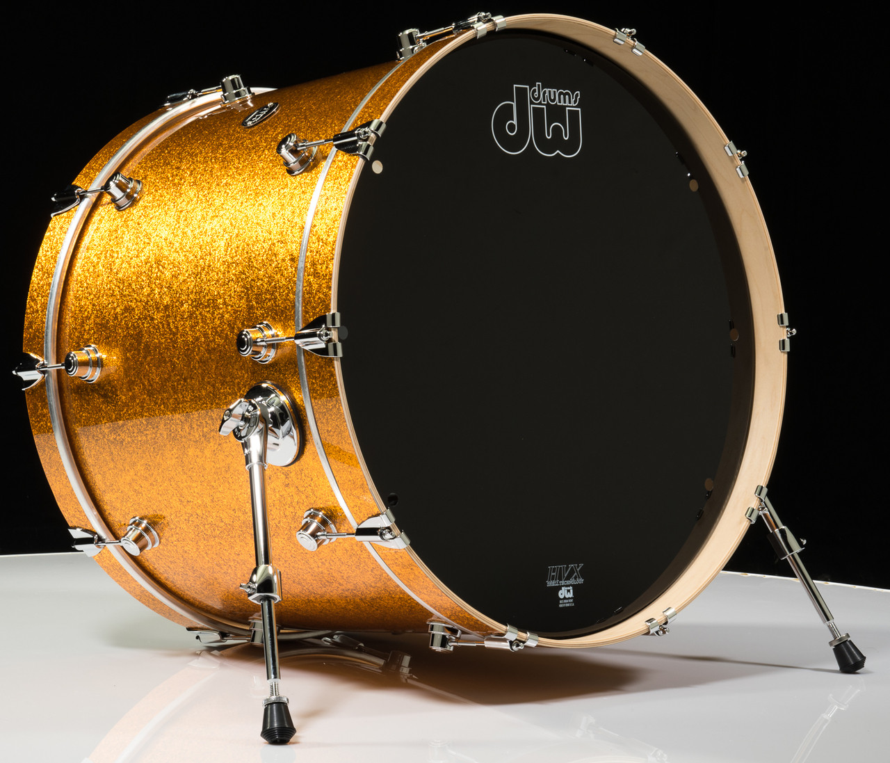 Dw Performance Series 18x24 Bass Drum Gold Sparkle