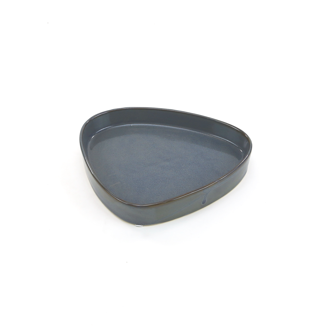 Cadet Blue Rounded Triangular Pan Vase - 8.5" - 18 Pieces ...