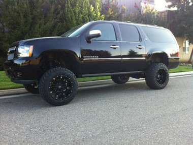 2007-2014 GMC Yukon XL 2wd W/O Auto Ride 7" Lift Kit - McGaughys 50728 ...