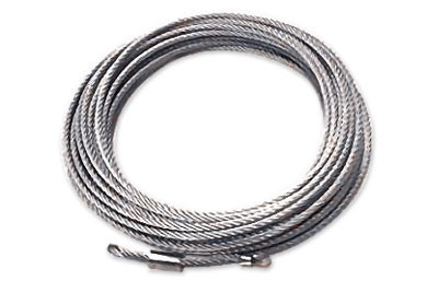 Wire Rope, 10003 3/8" x 90' (9.5mm x 27.4m) Bulldog Winch- 20110 ...