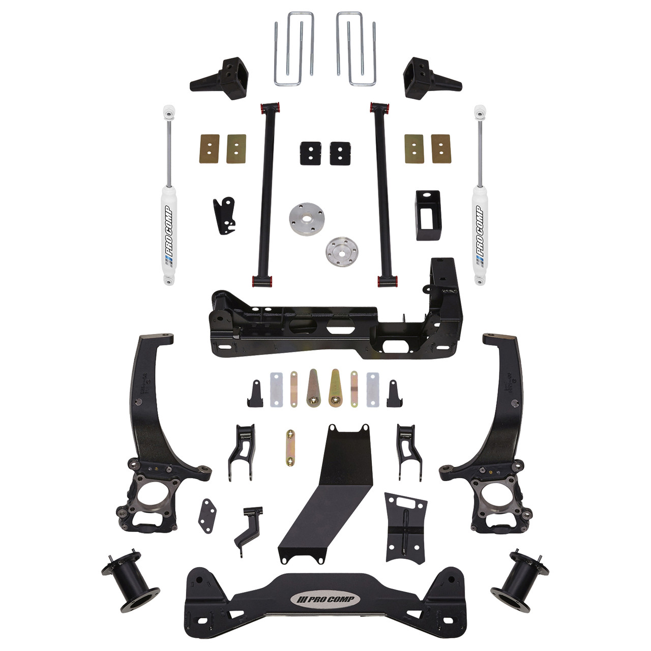 2009-2014 Ford F-150 4wd Pro Comp 6" Lift Kit - Pro Comp K4143B ...